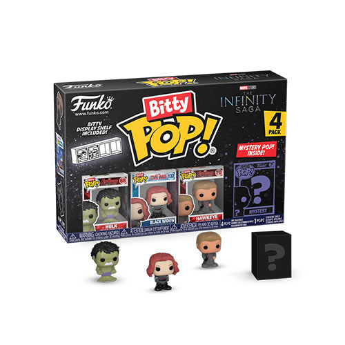 Funko Bitty Pop: Marvel - Hulk (4 Pack) – Simply Toys