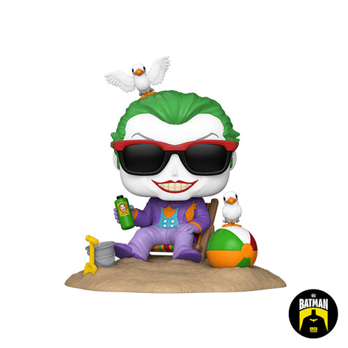 Funko Pop! Deluxe: Batman 85th Anniversary #520 - The Joker (on Beach ...
