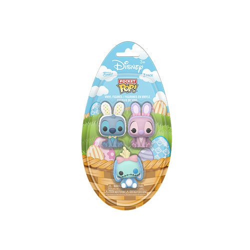 Funko Pocket Pop! : Easter Egg – Lilo & Stitch (3 Pack) – Simply Toys