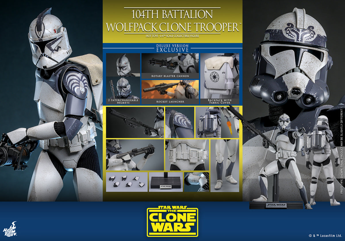 Hot Toys - TMS143 Star Wars 1/6th Scale Collectible Figure - 104th Bat ...