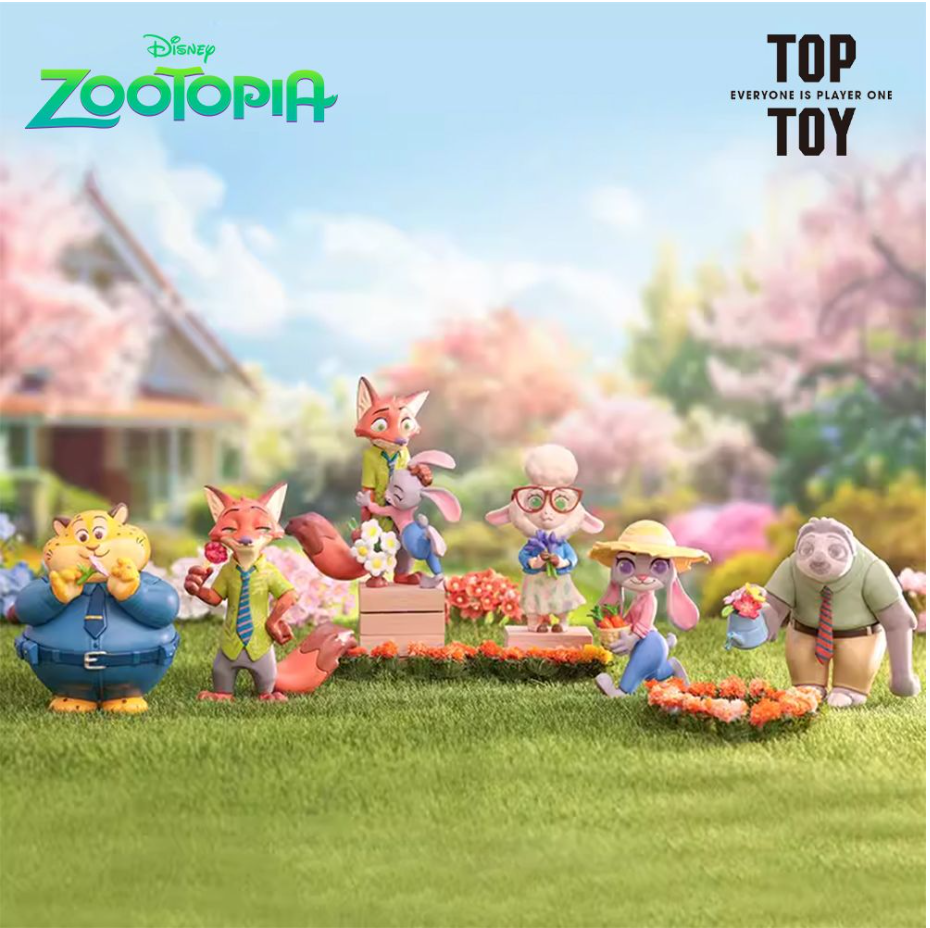 Top Toy: Disney - Zootopia Flower World Series Figures Blind Box ...