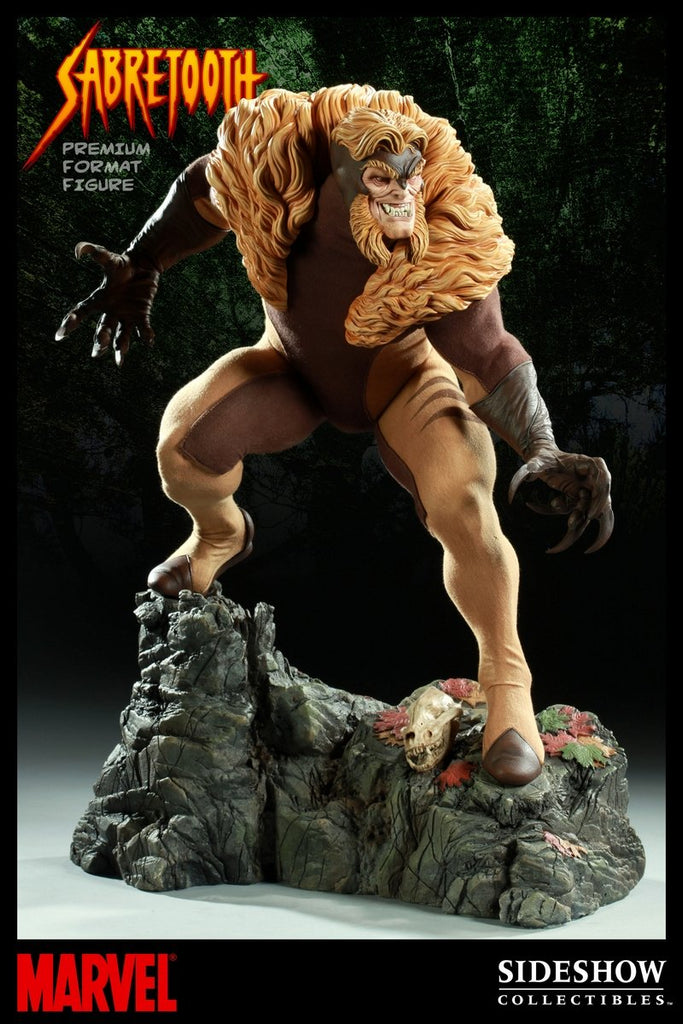 Sideshow Collectibles MARVEL X-Men Premium Format Figure - Sabretooth ...