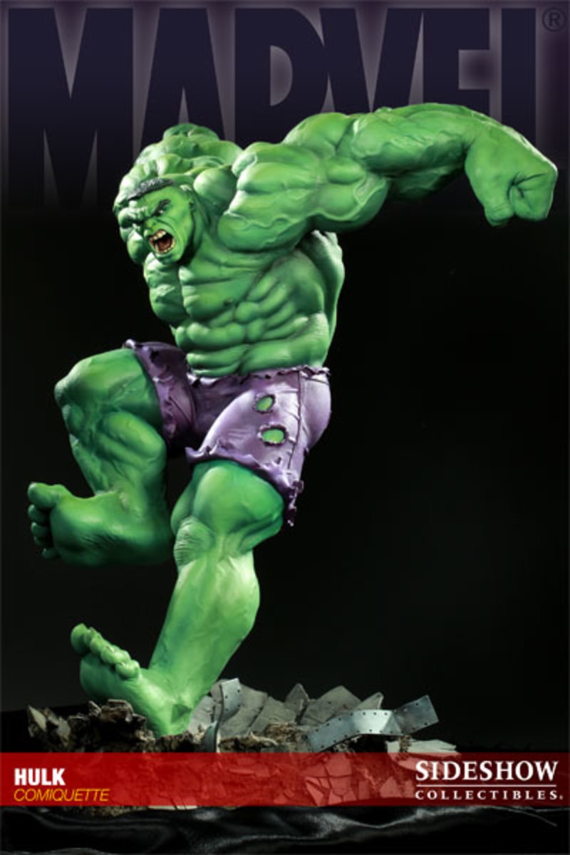 Sideshow Collectibles - Marvel Polystone Statue - Hulk [Exclusive ...
