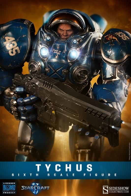 Sideshow Collectibles - Starcraft II Sixth Scale Figure - Tychus Findl ...